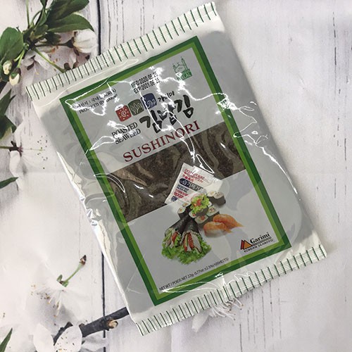 Korean Seaweed Roll Rice (gimbab) Pack Of 10 Leaves (22g) | Shopee ...