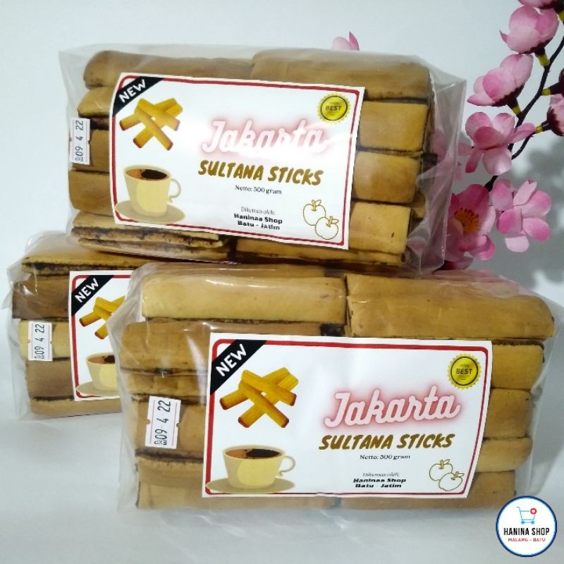 Sultana Sticks Biscuits 500 grams Legendary Cake from Batu Malang City ...