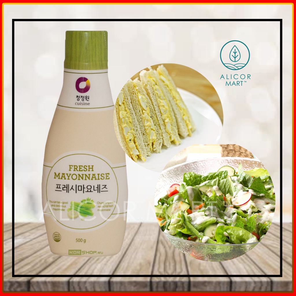 Daesang Fresh Mayonnaise 500g - Product of Korea Seasonings Condiments ...