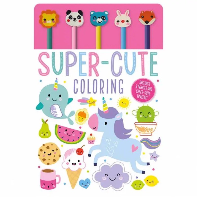 Super-Cute Coloring (Eraser & Coloring) | Shopee Singapore
