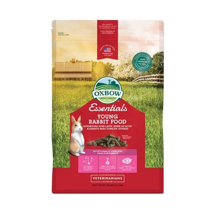Oxbow Fortified Essentials Rabbit Food Young 4.53KG | Shopee Singapore