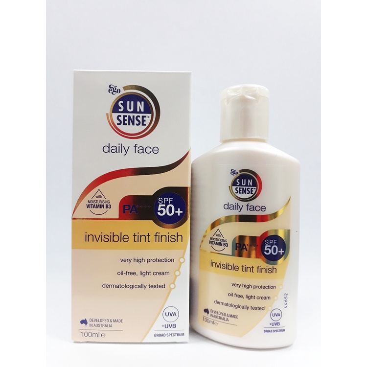 (EXP07/25) EGO SunSense Daily Face Invisible Tint Finish SPF50+ PA ...