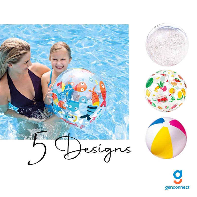 Inflatable Swim Ball Float Intex Beach Ball With Different Design For ...