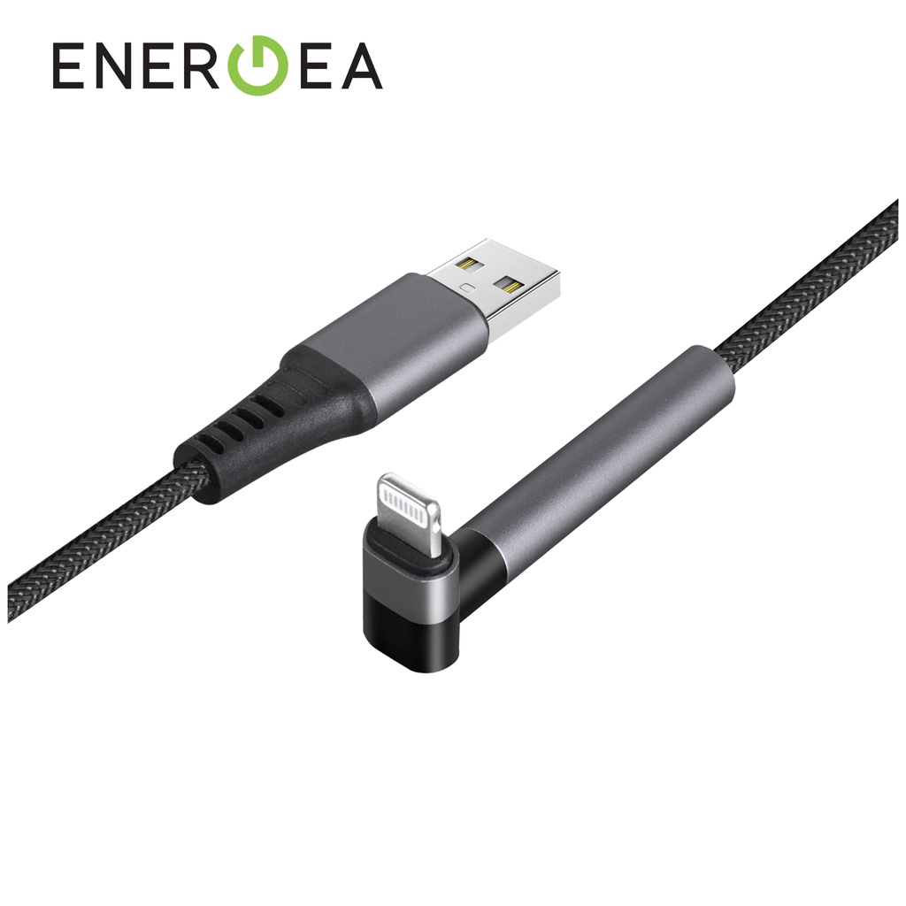 ENERGEA Alutough Edge 1.5M Anti-Microbial Video Standing USB Type A to ...