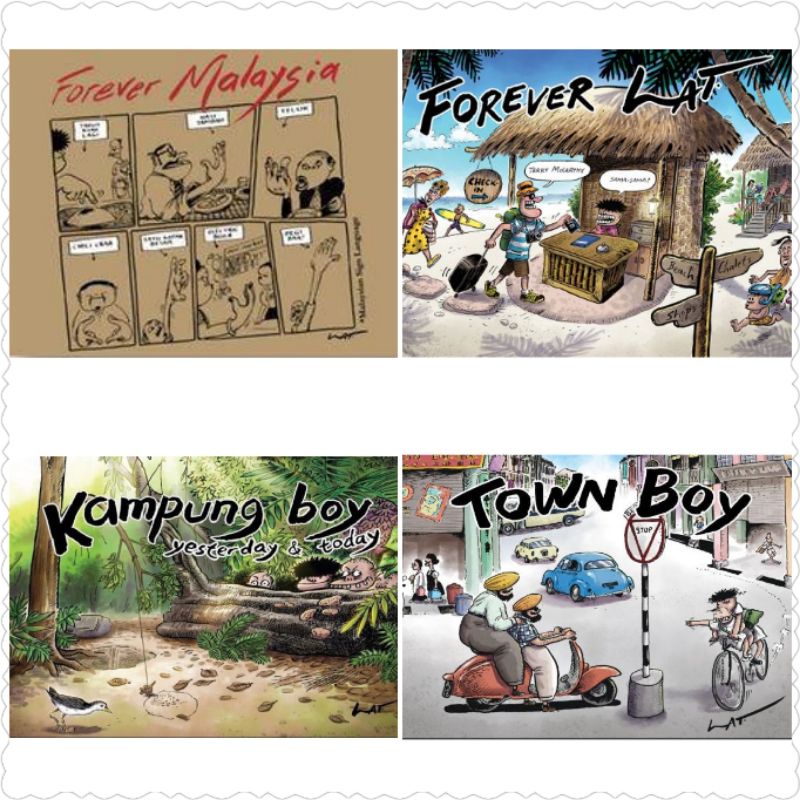 Komik Dato Lat - Forever Forever Lat, The Kampung Boy: Yesterday ...