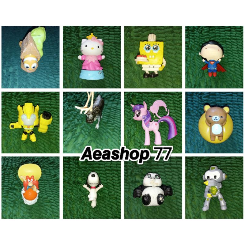 Kfc Mcd Toys (McDonald's) Spongebob Nemo Hello Kitty Pony Yosemete Sam ...