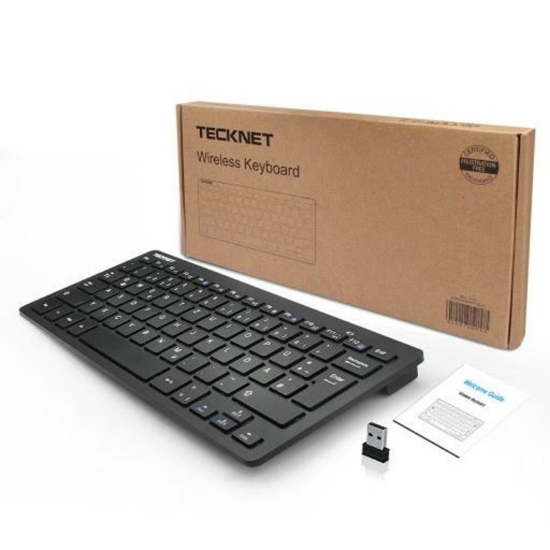 TECKNET Wireless Keyboard | Shopee Singapore