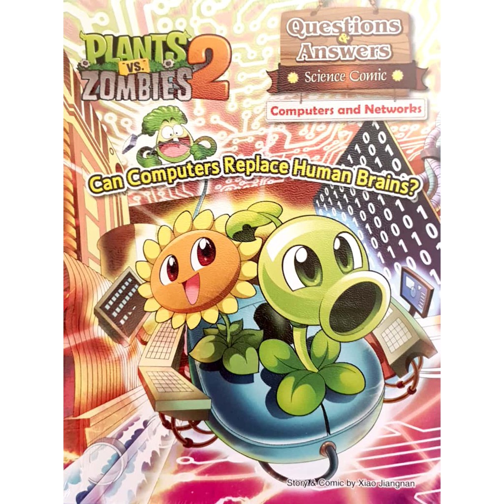 Plants VS Zombies comics book - Q&A ( English Science Comics) Young ...
