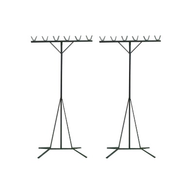 Heavy Duty Wrought Iron Laundry Drying Rack (Pair) | Shopee Singapore