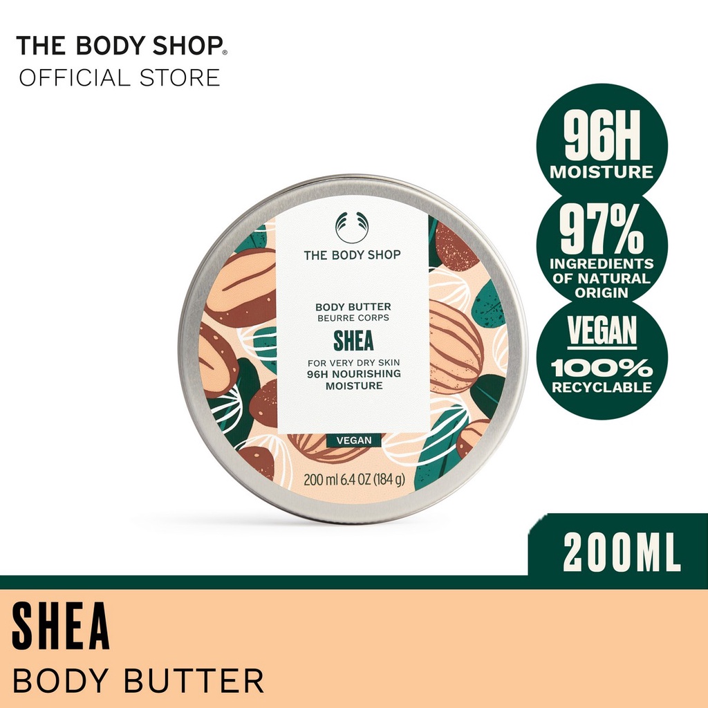 The Body Shop Shea Body Butter 200ML | Shopee Singapore