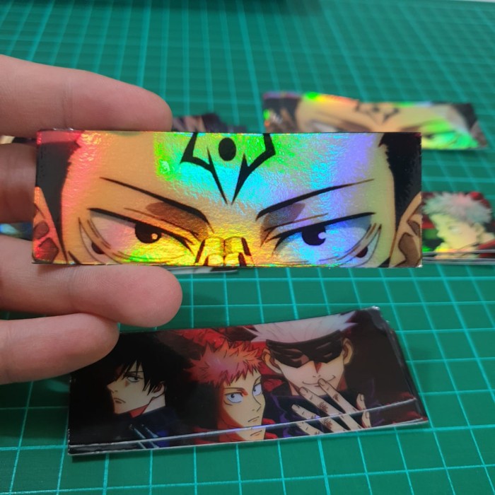 Slap Anime Sticker - S0048 - Small - Jujutsu Kaisen - Sukuna | Shopee ...