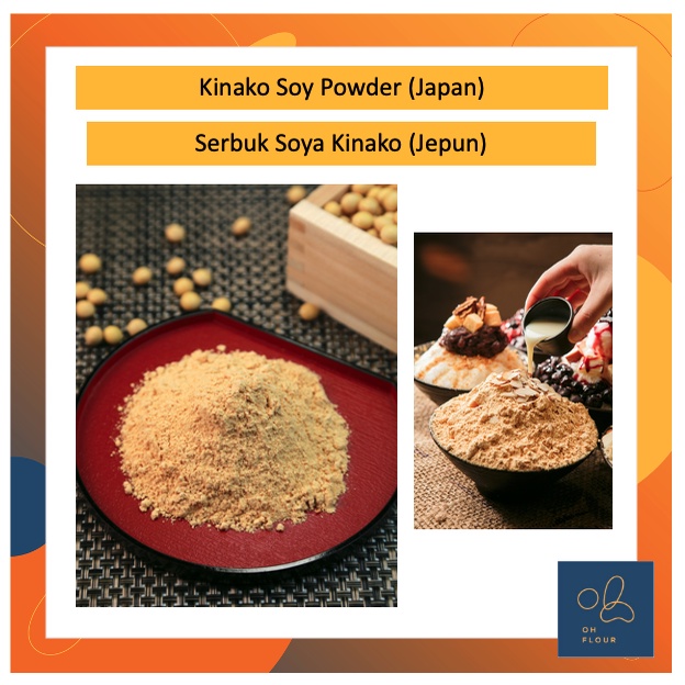 Premium Japan Kinako Soy Bean Powder 500g 1Kg Imported from Japan ...