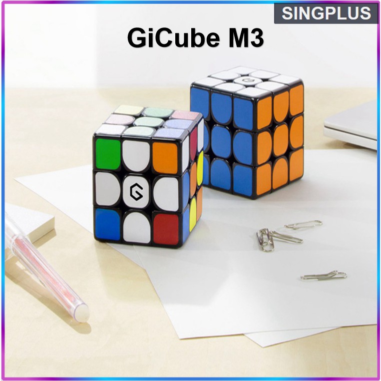 MI Xiaomi Mijia Giiker M3 Magnetic Cube Puzzle 3x3x3 5.65cm Speed ...