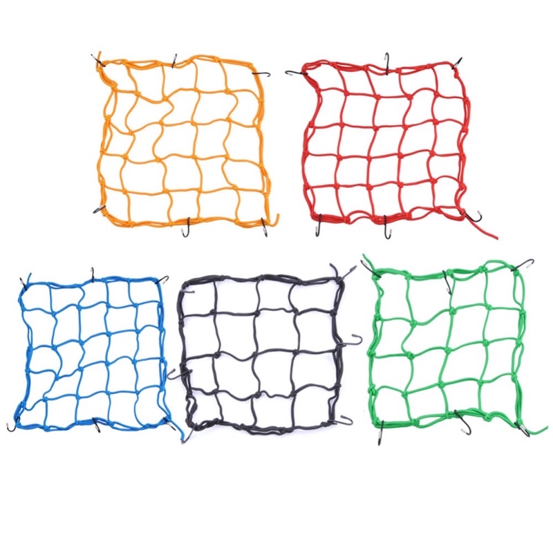 Motorcycle Bungee Cord Cargo Net Helmet Mesh Storage Ikat Tali (R5-01 ...