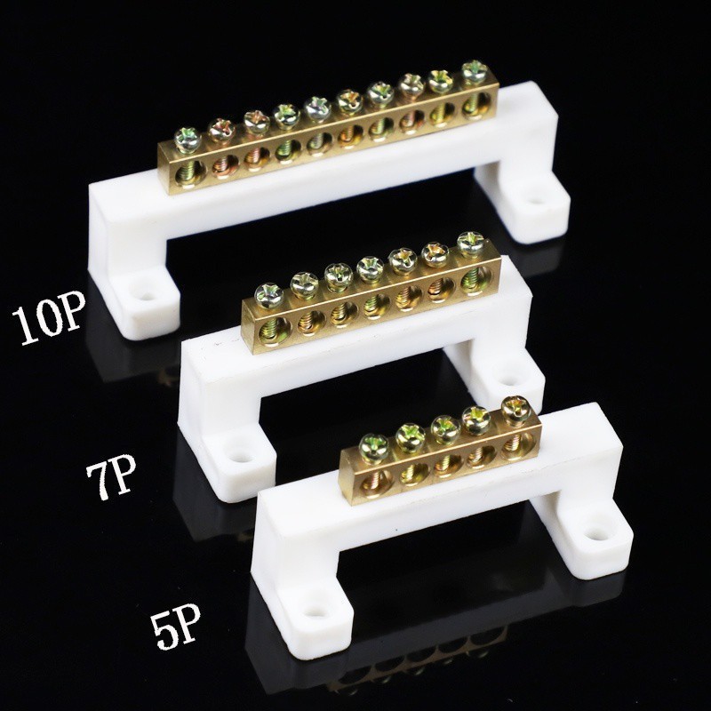 1pc Electric Cable Wire Connector Block High Quality Plastic Screw ...