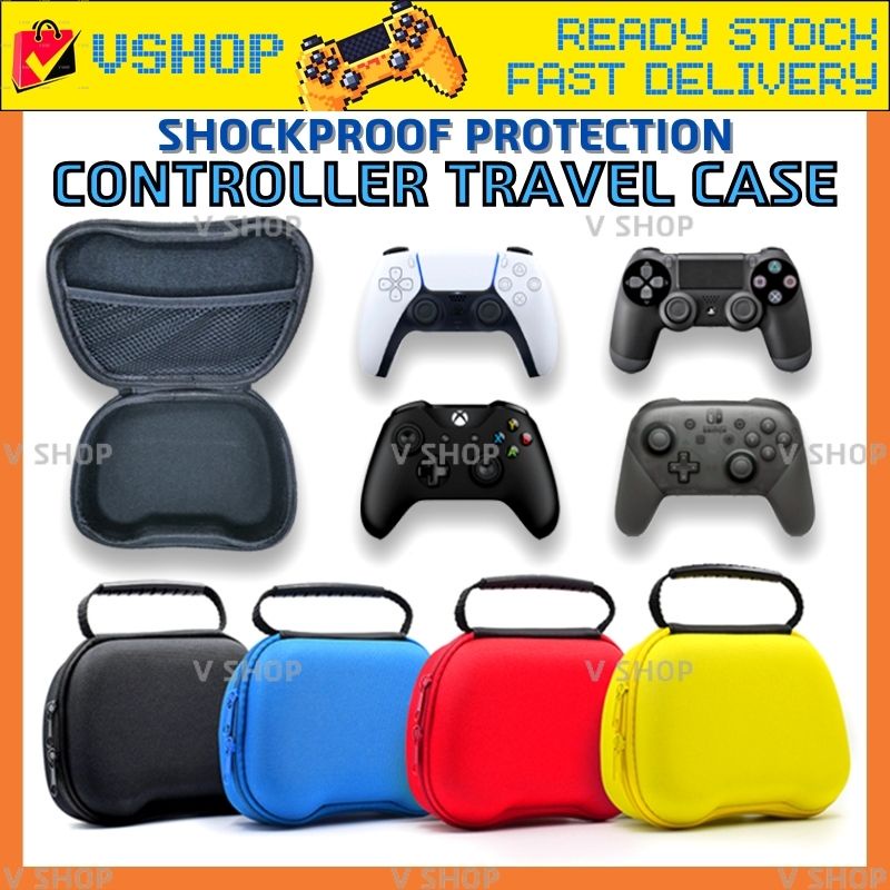 PS5 Controller Shockproof Storage Bag Travel Case PS4/XBOX/Switch Pro ...