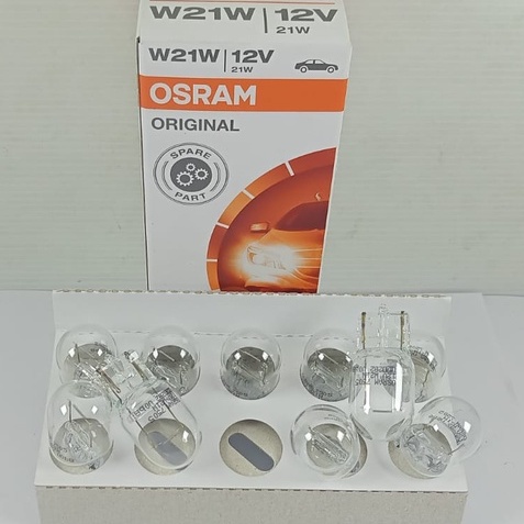 Osram T20 W21W 12V 7505 Atret Reverse Turn Signal Light Bulb 12V 21W Leg 1 K1 Plug Plug Plug ...