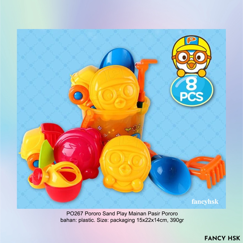 Pororo SAND PLAY Toys PO267 | Shopee Singapore