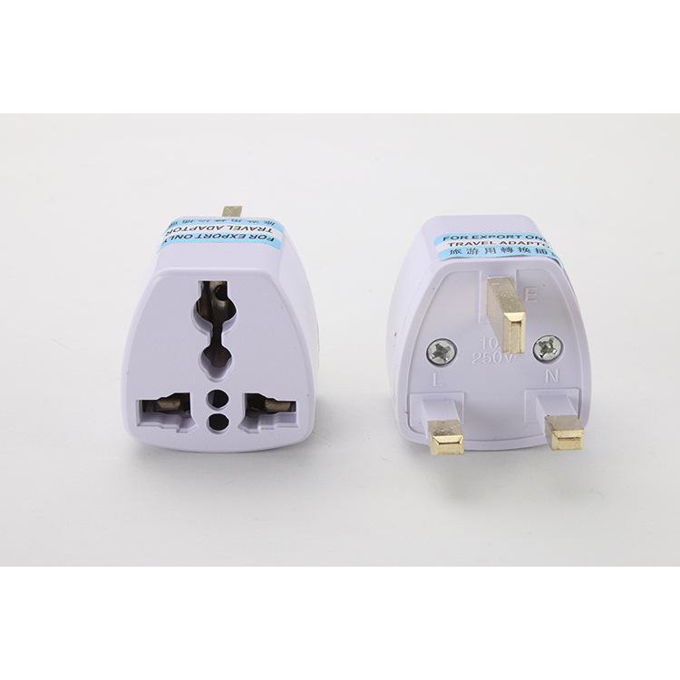 Universal To SG 3 Pin Plug Travel Adaptor Adapter Power Converters ...