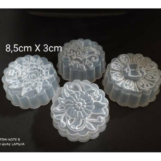 Set contains 4 moon cake molds / moon cakes / jelly bento pudding jelly ...