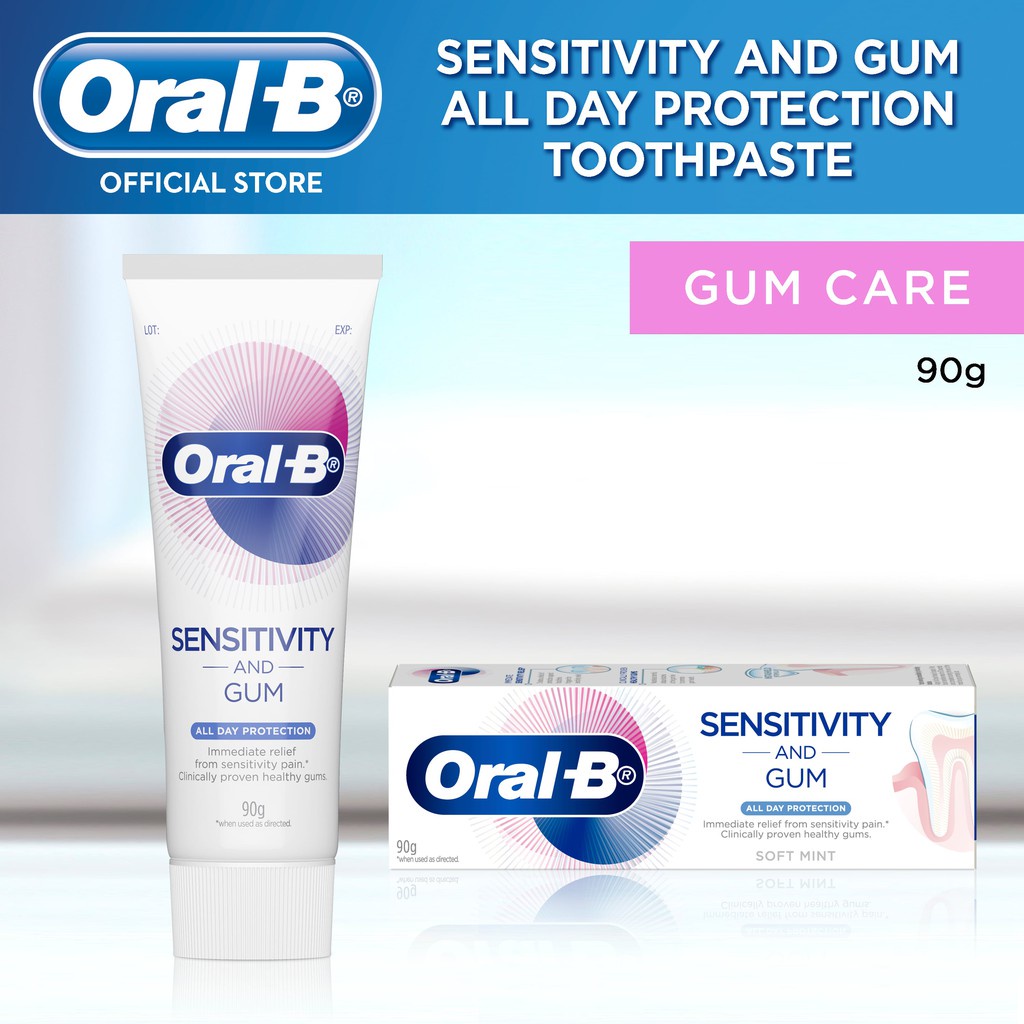 Oral-B Sensitivity and Gum All Day Protection Toothpaste Assorted ...