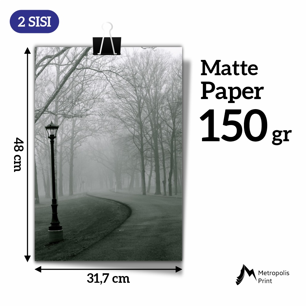 Matte Paper 150 (2 Sides) | Shopee Singapore