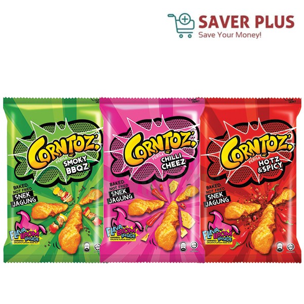 Corntoz Chili Cheez/Hotz and Spicy/Smoky BBQz (100g) | Shopee Singapore