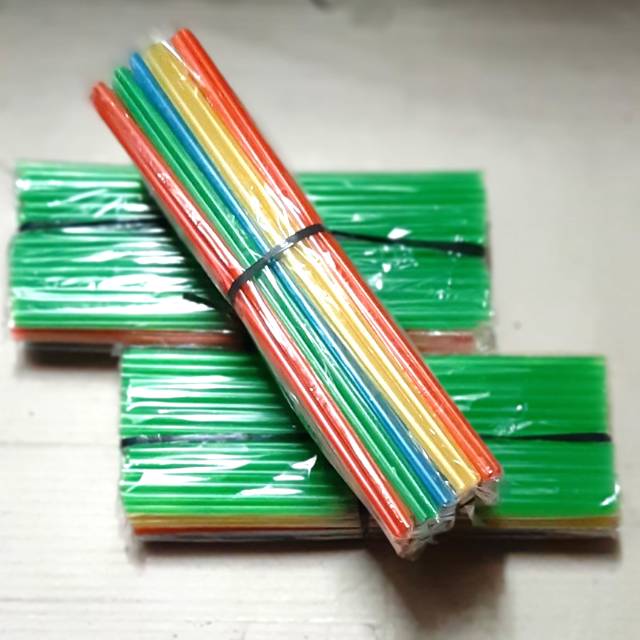 Plastic Ice Straws (5Packs/Bunches) | Shopee Singapore