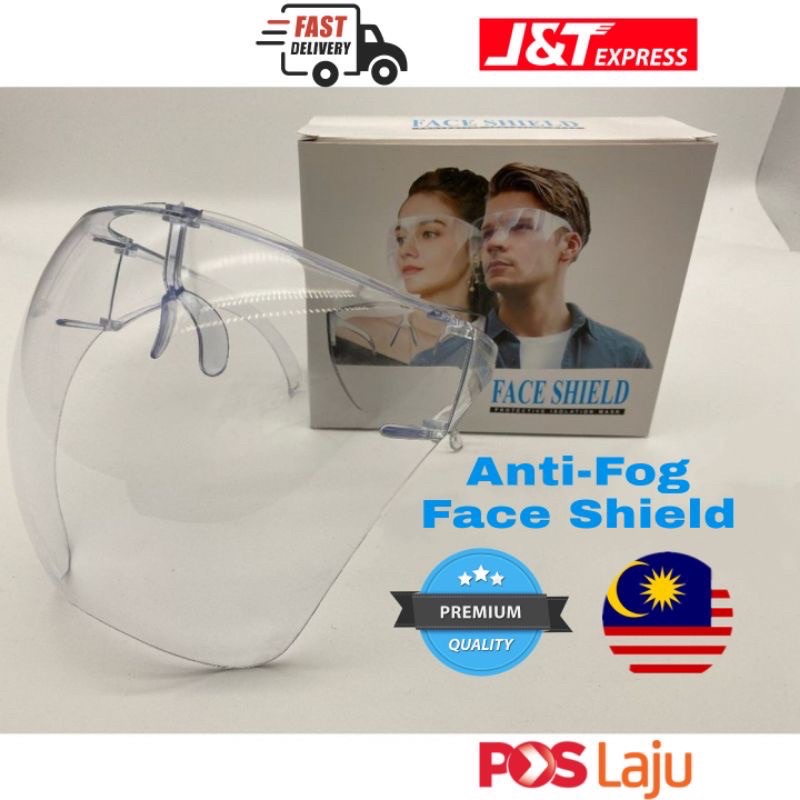 FACE SHIELDS GLASS ANTI FOG DUST ( CLEAN ) | Shopee Singapore
