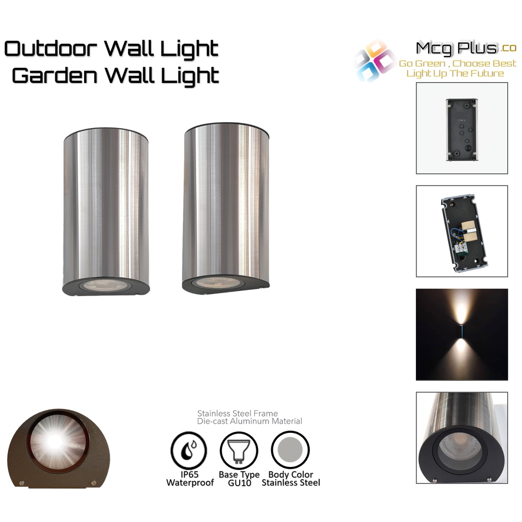 Outdoor / indoor Newly Design Modern Up Down Wall Light GU10 Type ...