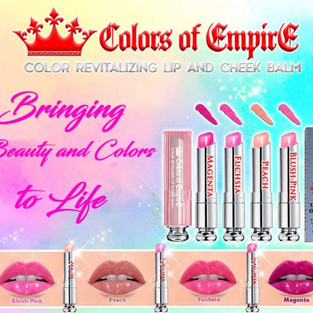 Colors of Empire, color revitalizing Lip & Cheek Balm | Shopee Singapore