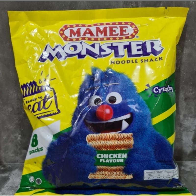 Mamee Monster / Mamee Noodle Snack 8 pcs | Shopee Singapore