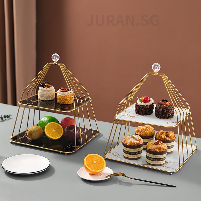 YOUNAL Storage Tray、Food Storage Rack、Dessert Rack、Dim Sum Dish、Fruit ...