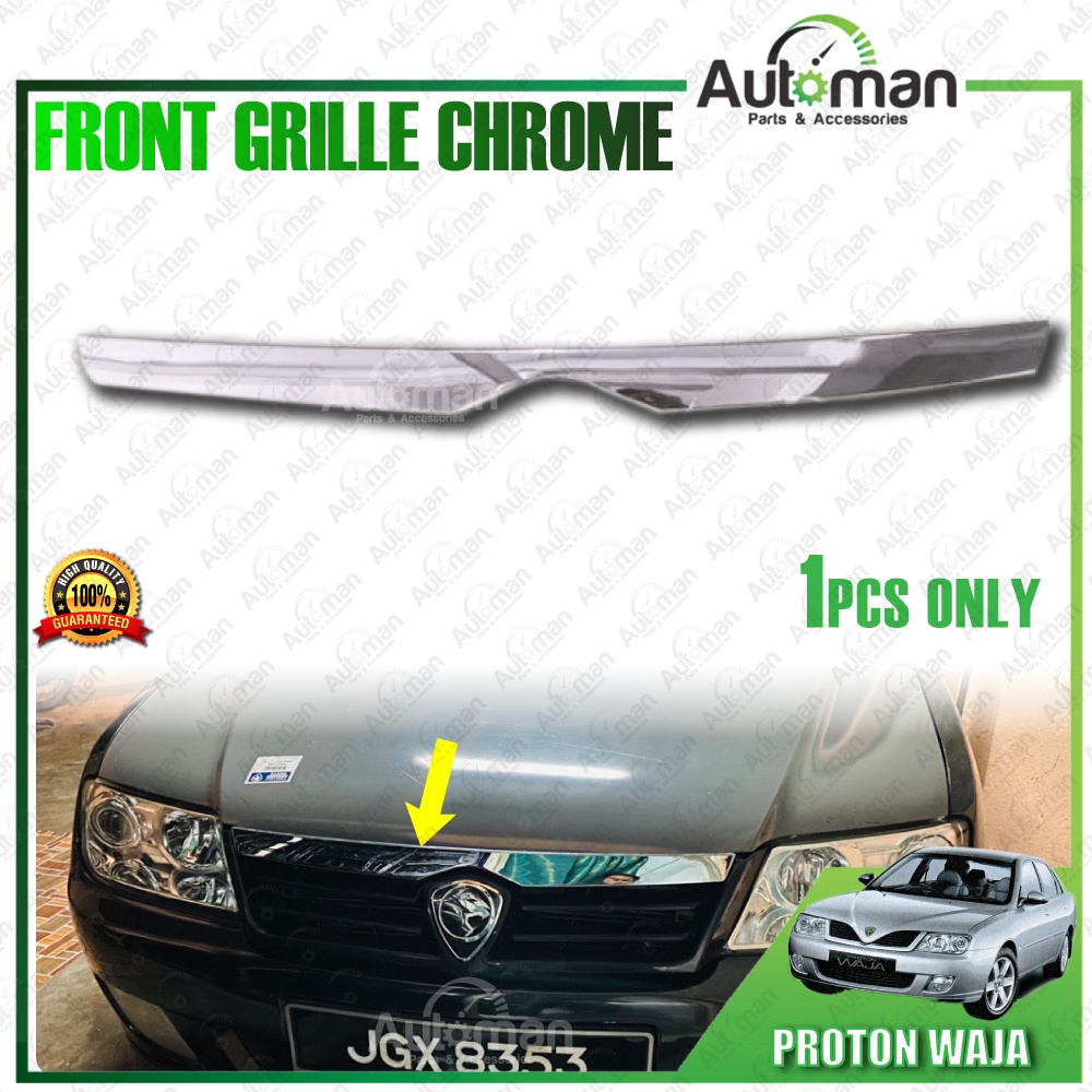 Proton Waja Chrome Front Grille Garnish Grill Moulding | Shopee Singapore