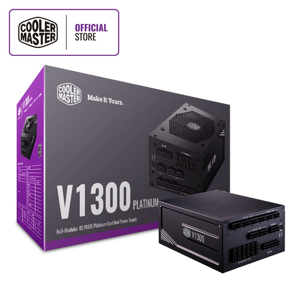 Cooler Master V1300 Platinum PSU (Single/Multi Rail Switch) | Shopee ...