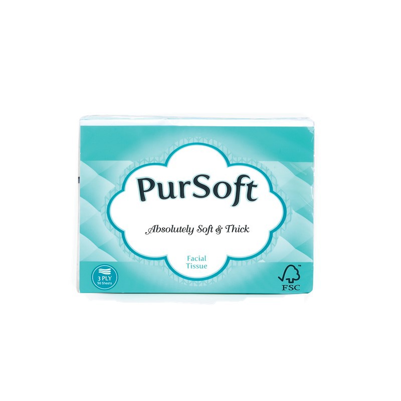 PurSoft 3ply Travel Pack 50 Sheets, Pack of 4 | Shopee Singapore