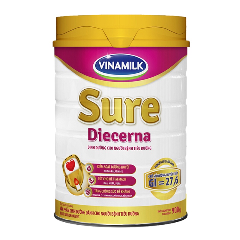 [NO Shrink] Vinamilk Sure Diecerna Powdered Milk - Tin Box 900g ...