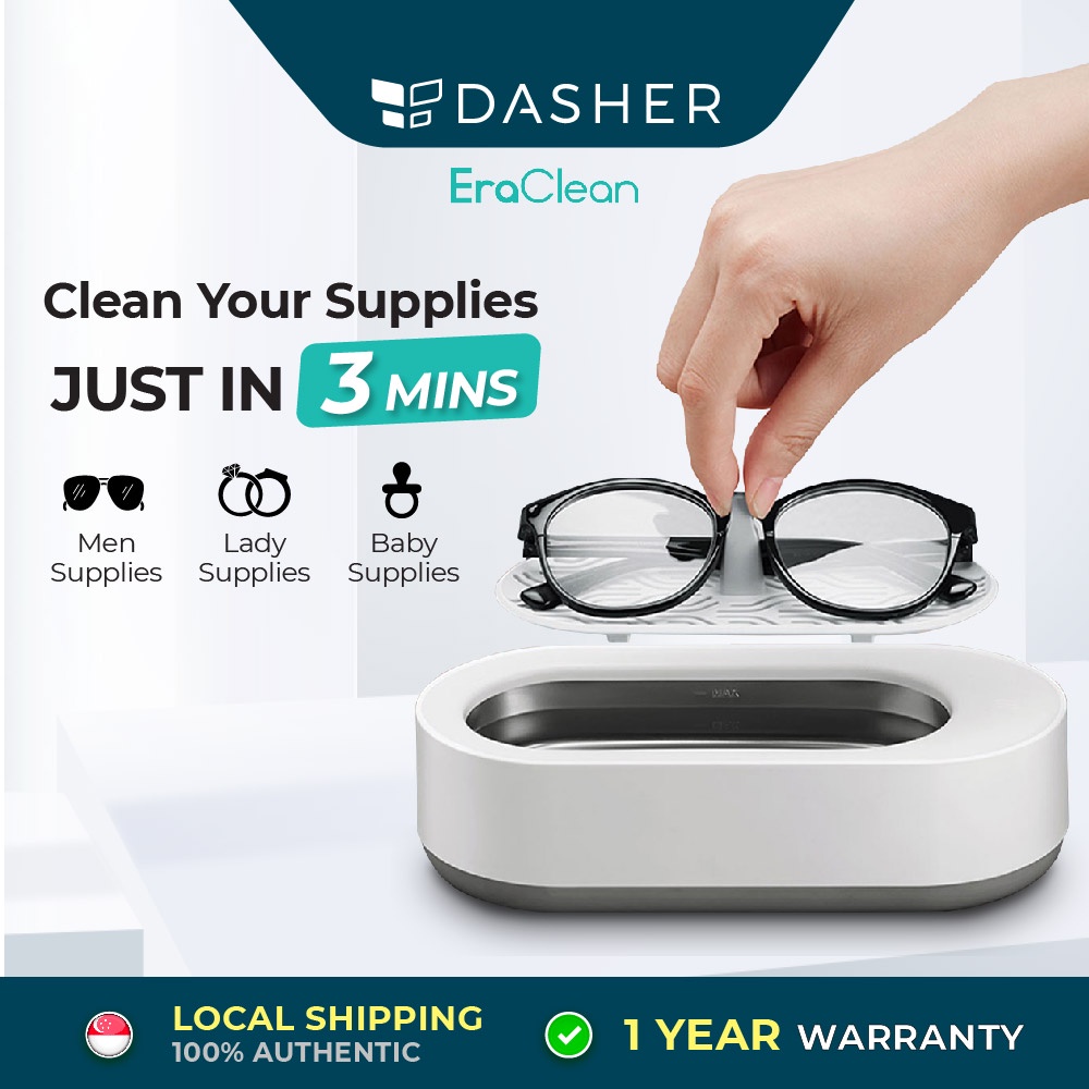 Eraclean Portable Ultrasonic Cleaner Pro GA02 & Youth GA03 Version ...