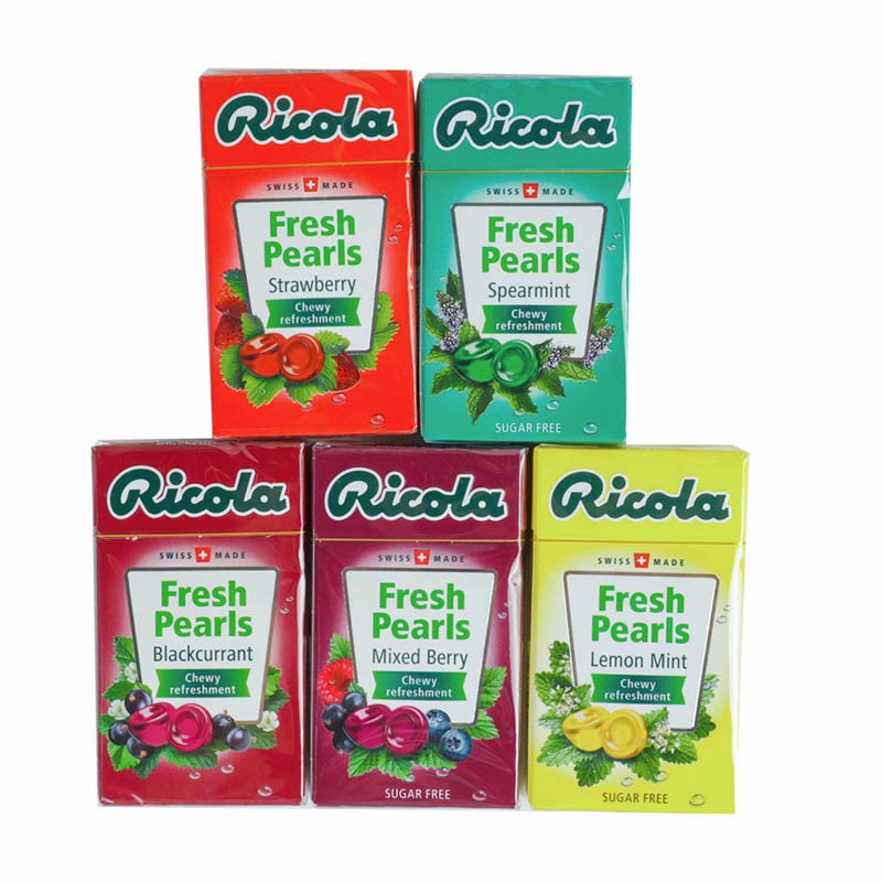 Ricola Pearls 25G (Blackcurrant/Mixed Berry/Lemon Mint/Spearmint/Strawberry) | Shopee Singapore