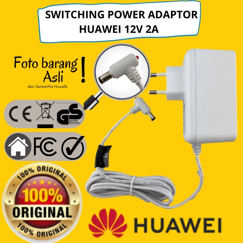 Huawei Switching power Adapter modem router CCTV DVR original 12V 2A ...