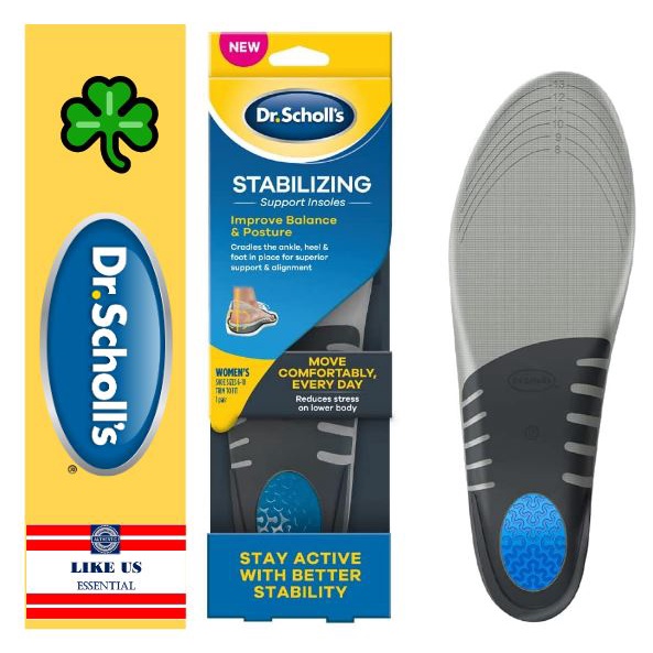 ☘️ Dr. Scholl's (Women 6-10) Stabilizing Support Insole with Motion ...