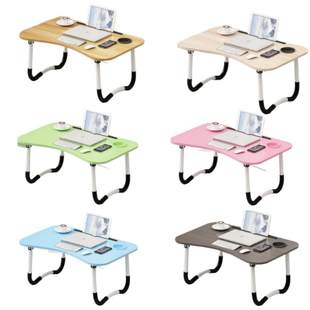 KAYU Plain WOODEN TABLE Folding Study Table Multipurpose Minimalist ...