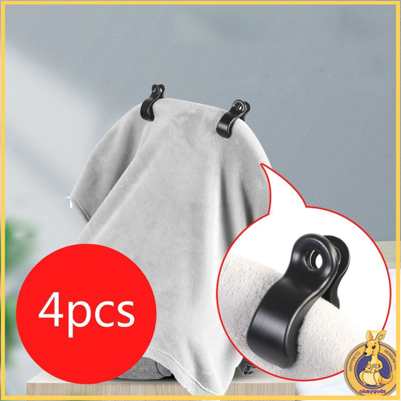 OMG*New 4 Pack Baby Car Seat Toy Lamp Pram Stroller Peg To Hook Cover ...