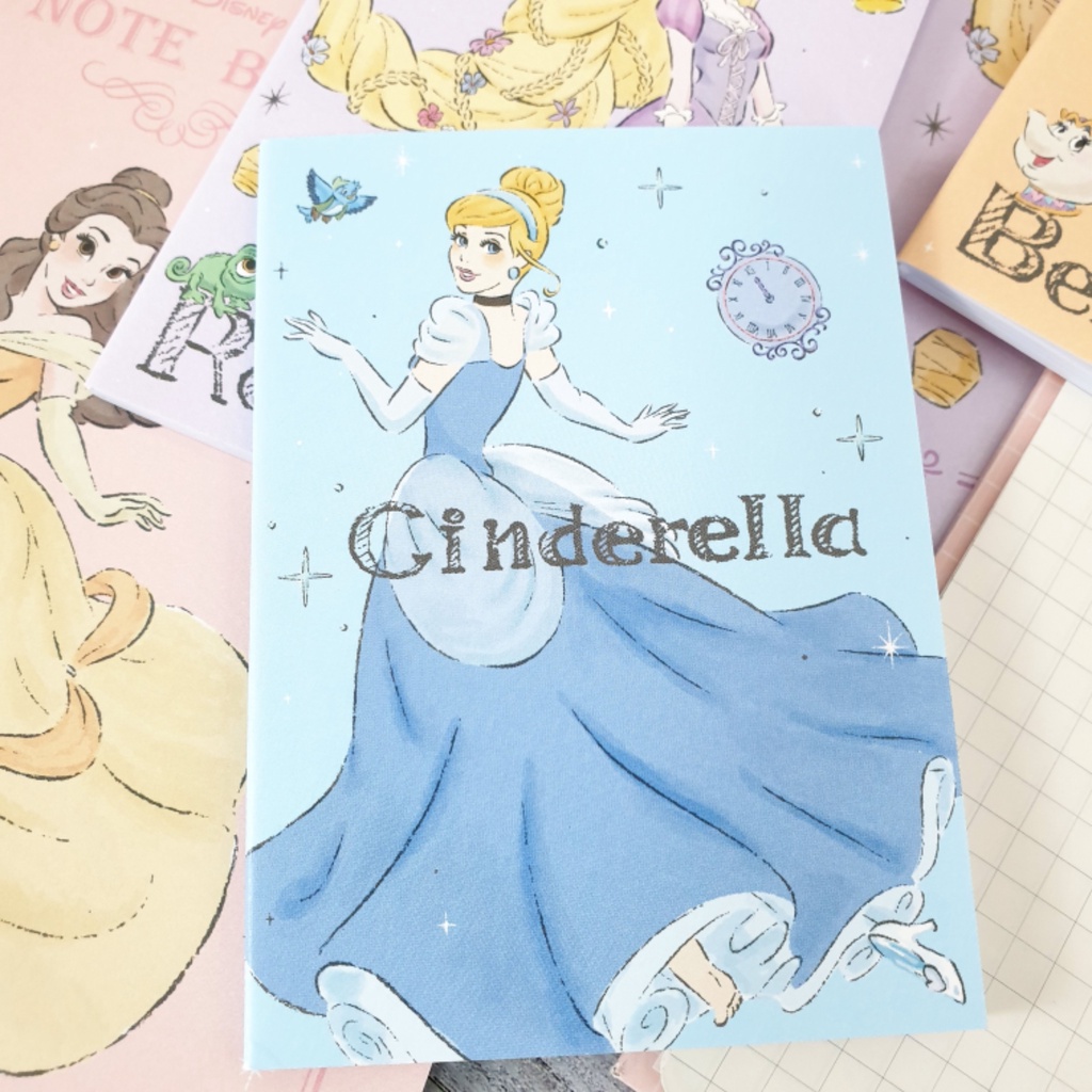 Disney Princess Pocket Notebook 5pcs Little Snow White The Mermaid ...