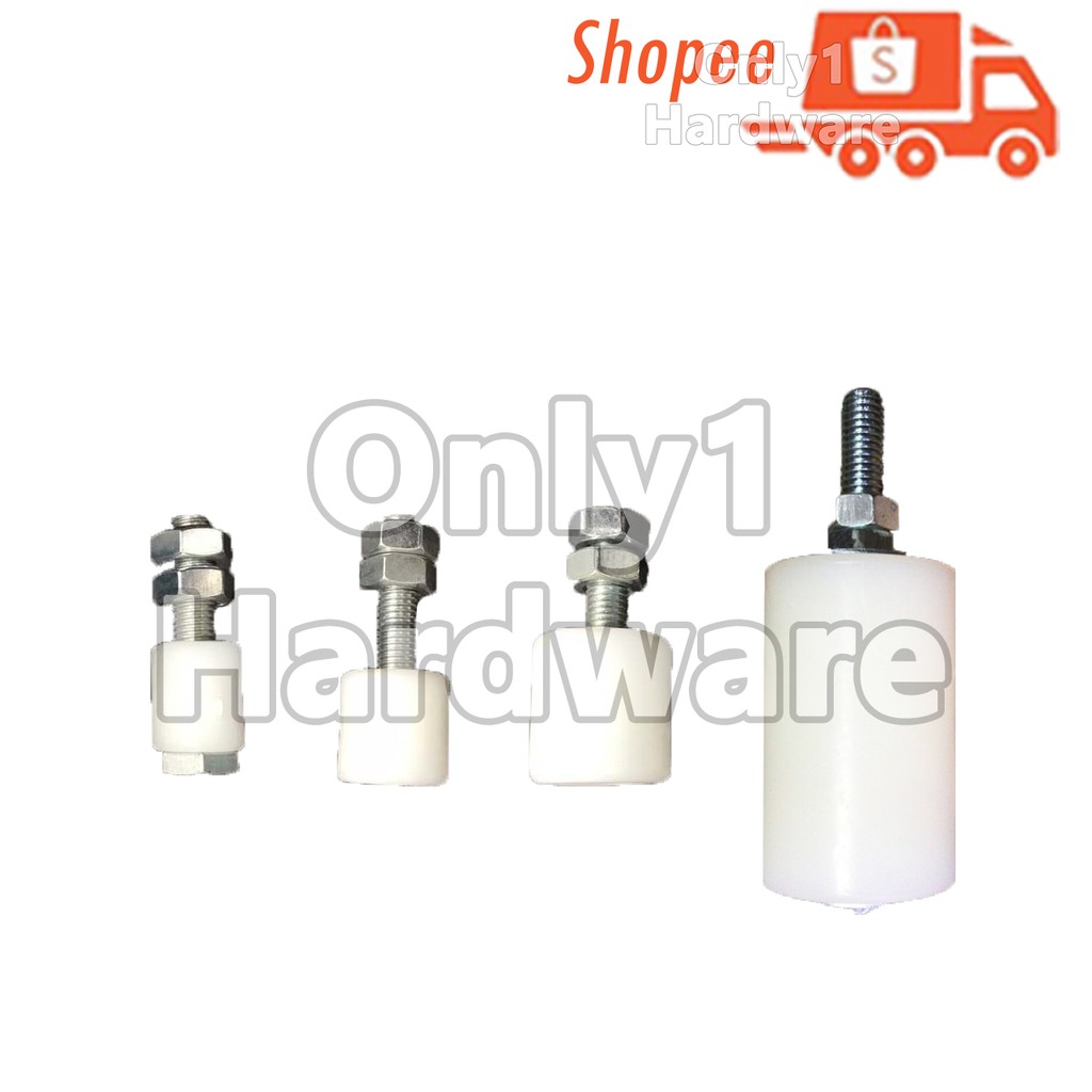 NYLON BUSH WITH BOLT AND NUT WHITE BUSH WITH BOLT AND NUT AUTOGATE ...