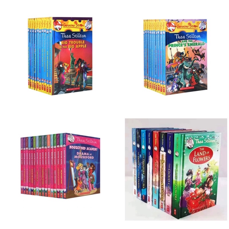 Geronimo Thea Stilton The Sisterhood collection Set of 10 Books/ Thea ...