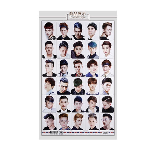 Barber Shop Hair Salon Men Women Hairstyle Dyeing Styling Plate Perm ...