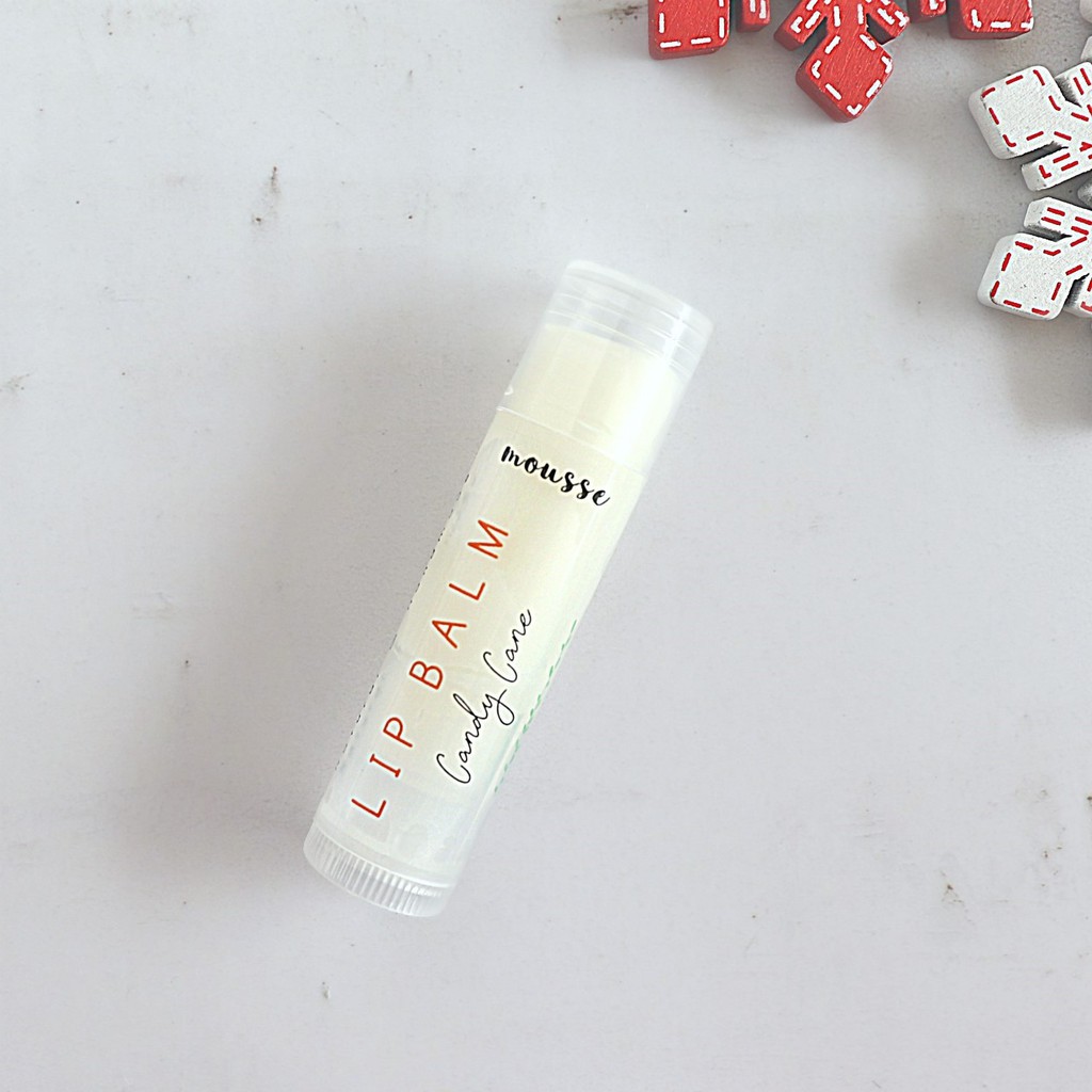Candy Cane Lip Balm Handmade / Christmas | Shopee Singapore