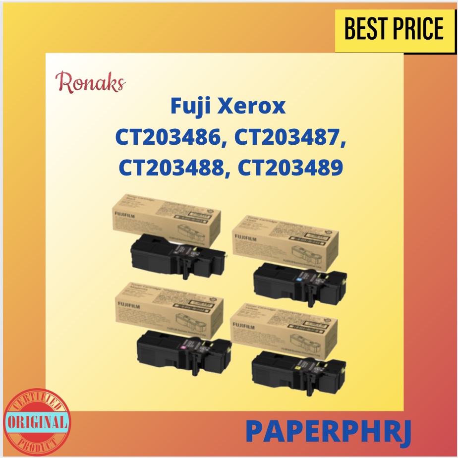 Fuji Film Apeos C325z C325dw CT203486, CT203487, CT203488, CT203489 ...