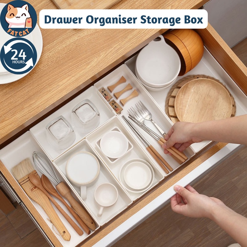 [SG Stock] Extra Large Stackable Drawer Organiser Storage Box Kitchen ...